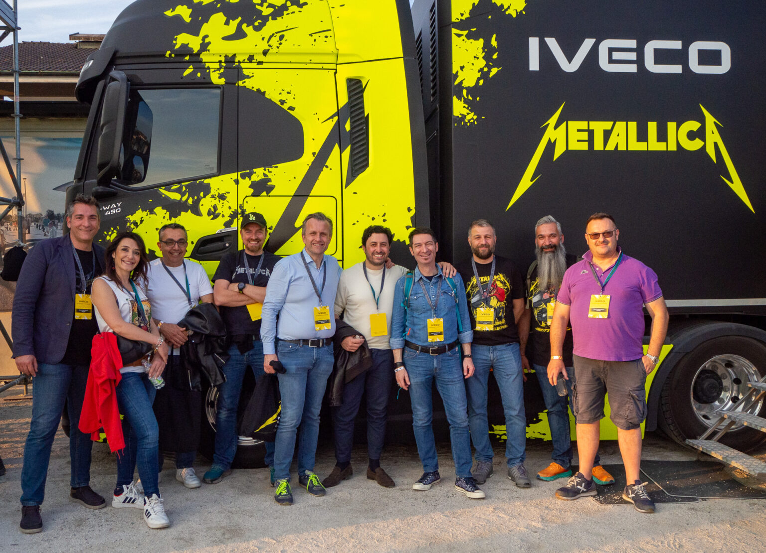 Il Tour sostenibile dei Metallica con IVECO BUS – VaiColBus.it